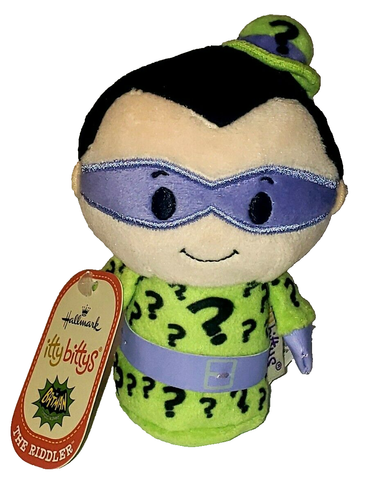 Hallmark Itty Bittys THE RIDDLER DC Comics Batman NWT (4 Inch) Plush ...