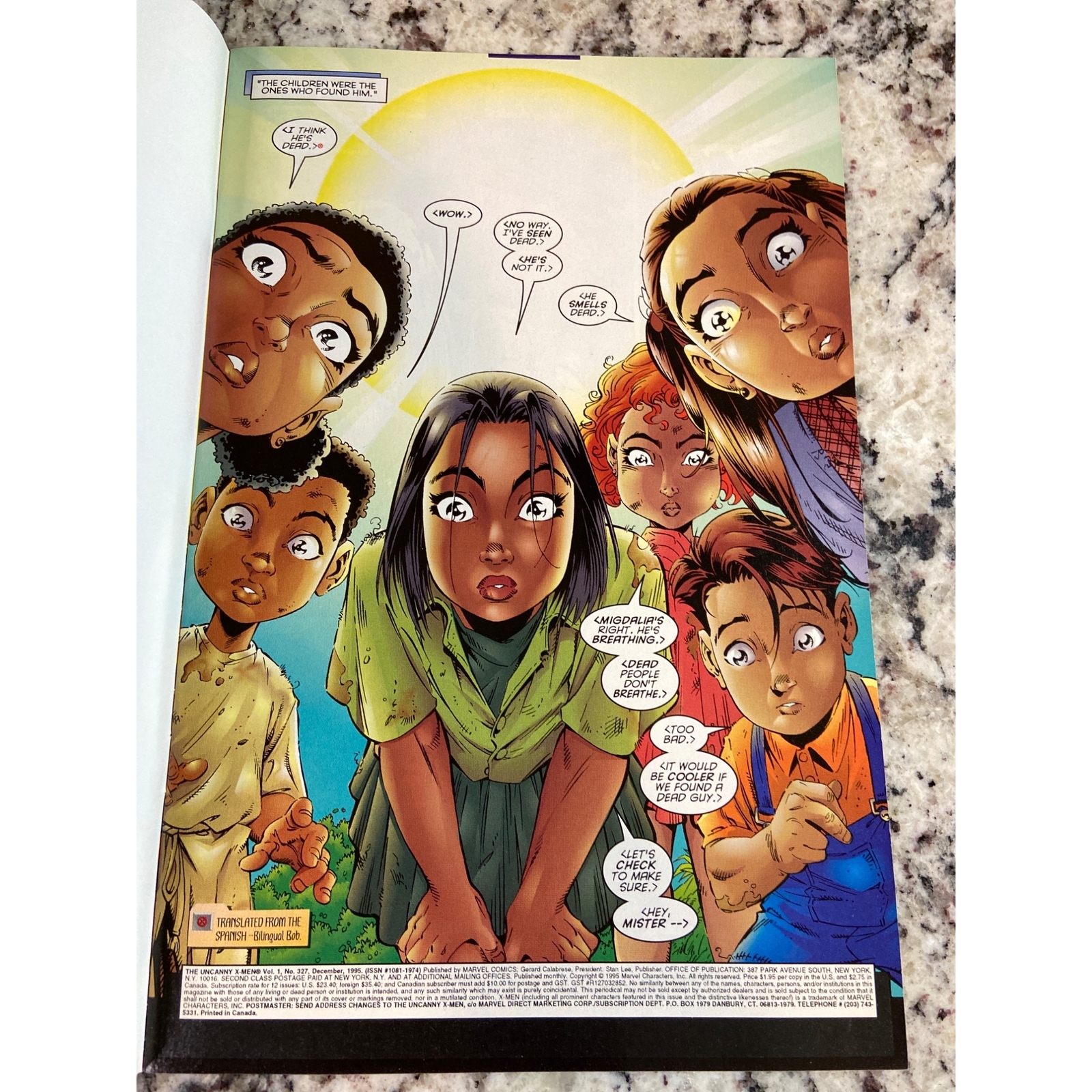 The Uncanny X-Men # 327B December 1995 If Sins Be Forgiven Marvel ...