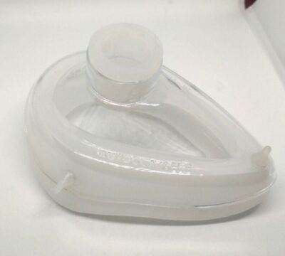 Brand New Adult Silicon Oxygen Tube Mask-CPR First Aid Mask No. 5 ...
