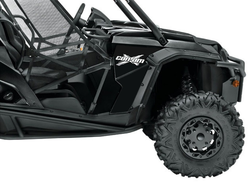 CAN-AM X Logo / WHITE / 12" ATV Vinyl Vehicle Graphic Decal | eBay