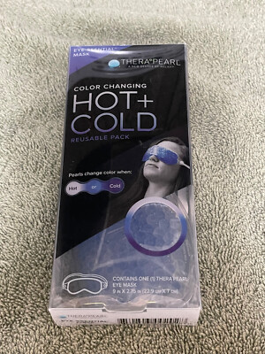 EYE-SSENTIAL MASK THERA PEARL COLOR CHANGING HOT & COLD REUSABLE | eBay