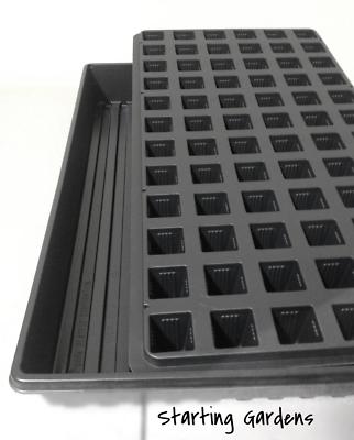 Seed Starting Trays, (Qty.5) 72 Cell Propagation Trays, (Qty.5) Solid ...