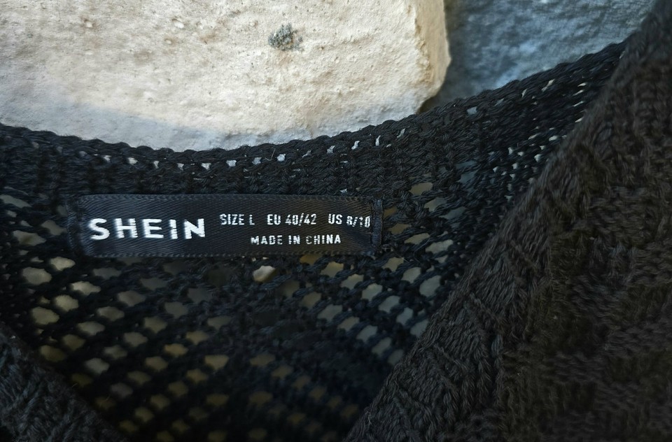 SEXY Lace Crochet Sheer Boho Cover Up Black Knit Top 30"- 32" Bust | eBay