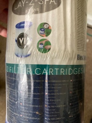 Genuine Lay Z Spa Lazy Hot Tub Spa Filter VI Twin Pack Bestway - NEW ...
