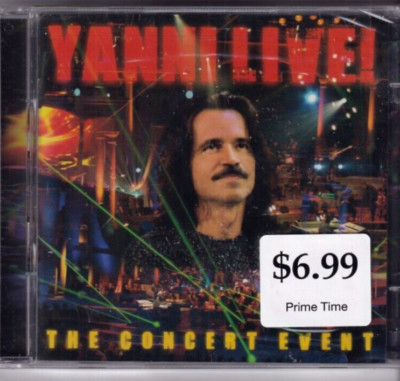 Yanni Live CD 12 Songs Sealed | eBay