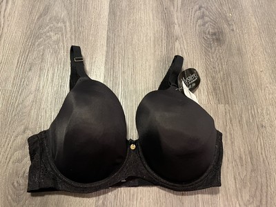 Le Mystere Full Fit Bra Style 9213 Black Smooth Operator Sz. 34 E NEW ...