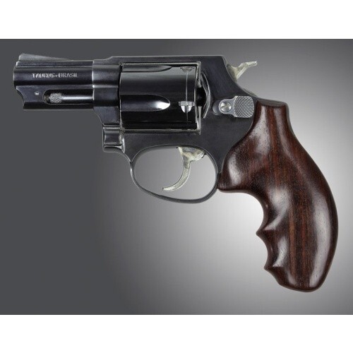 HOGUE Grip Taurus Small Frame Revolver Rosewood with finger groves ...