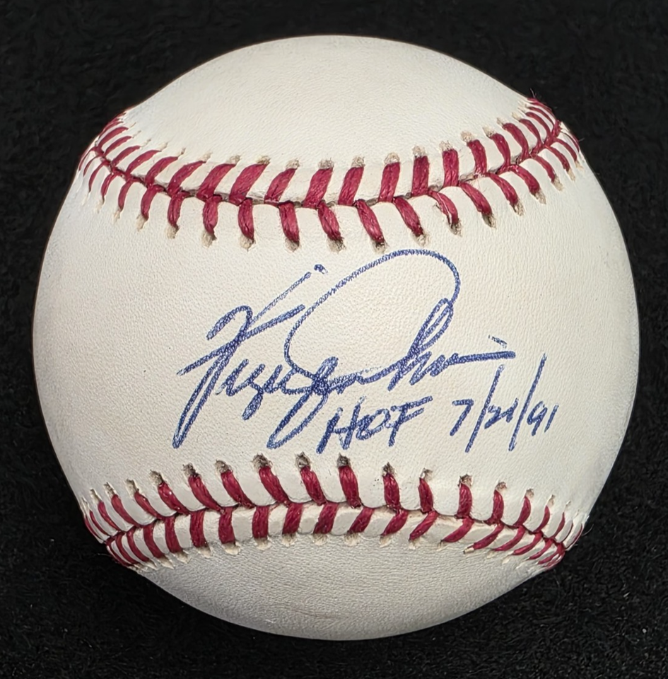 FERGIE JENKINS Signed Official MLB Baseball-HALL OF FAME-CHICAGO CUBS ...
