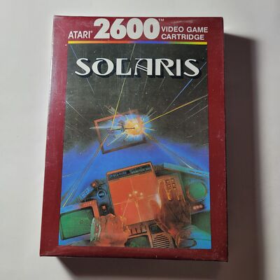 Solaris - SEALED - ATARI 2600 | eBay