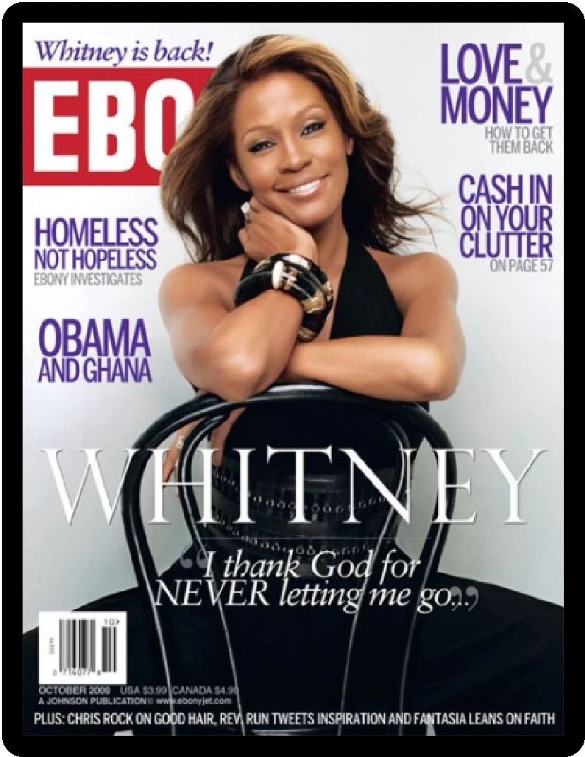 Whitney Houston Magazine Covers