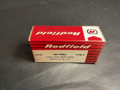 Redfield ST-336R Frontier See-Thru Scope Mount Base Marlin 36, 336 ...