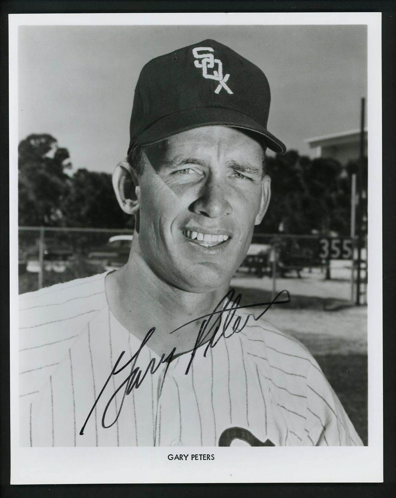 Gary Peters Signed Autographed 8 x 10 B&W Photo Chicago White Sox | eBay