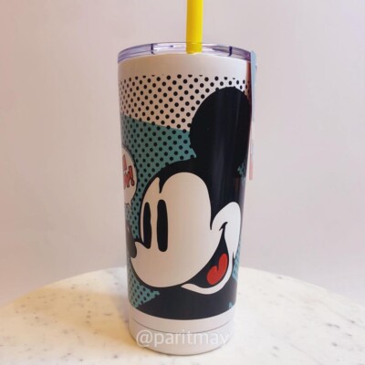 Zak Disney 100 Mickey 19.5 Oz Tumbler With Straw (NEW WITH TAG) | eBay
