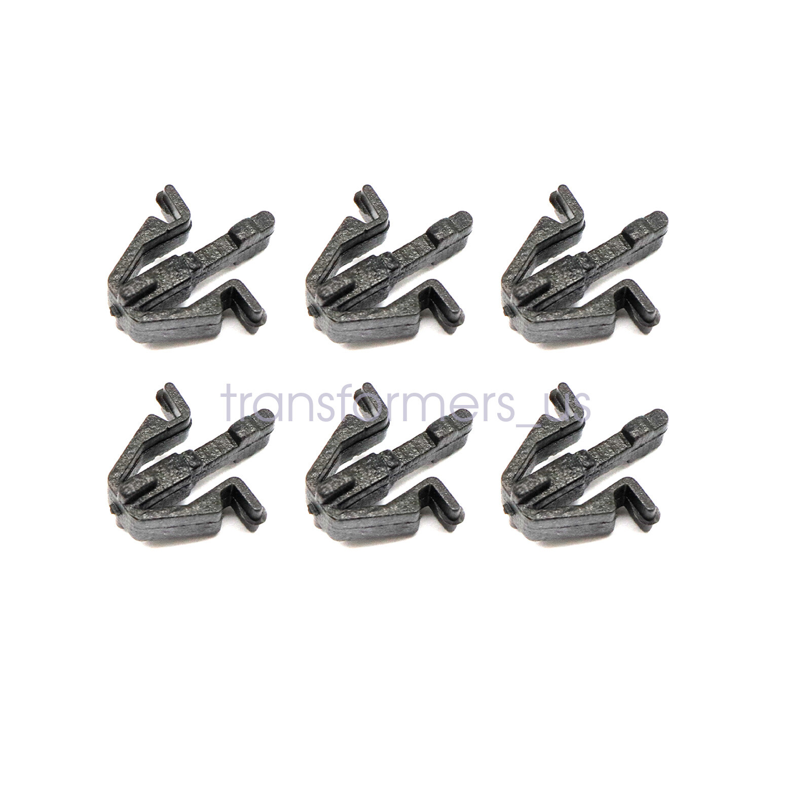 NEW Set of 6 Grille Clips Black Fit For Isuzu NPR NPR-HD NQR NRR 2008 ...