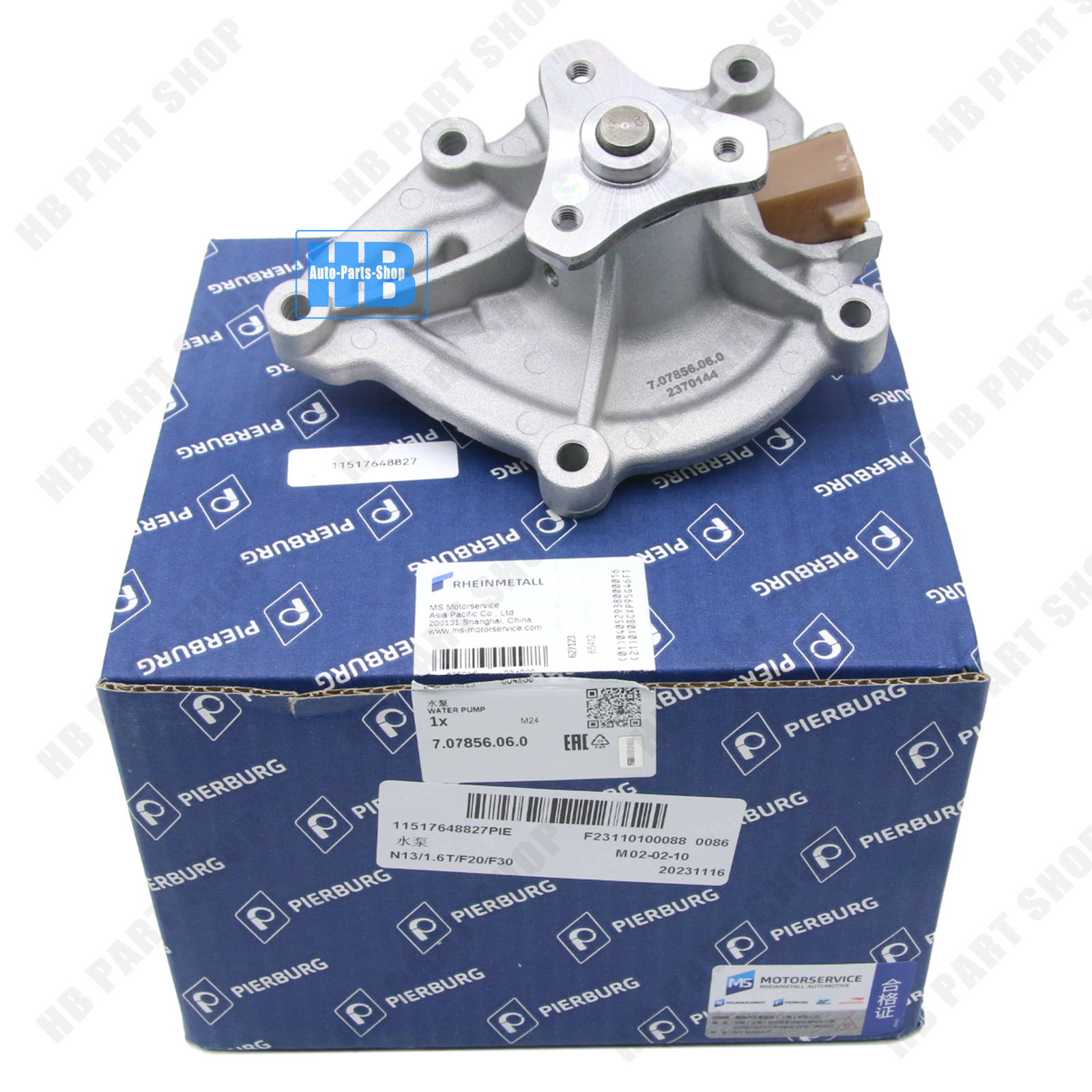 OEM Engine Water Pump Pierburg for BMW Mini Cooper R55 R56 R59 R60 1.6L ...