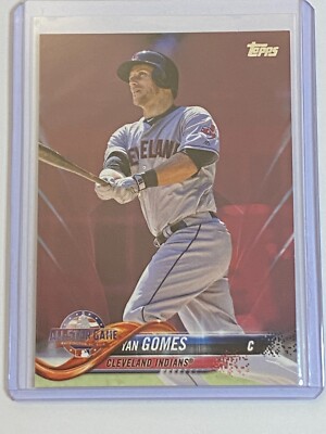 ⚾ 2018 Topps Update Baseball Hot Pink Base Card #US278 Yan GOMES #/50 ⚾ ...