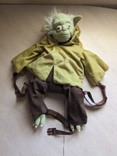 Disney Parks Star Wars Tours Yoda Jedi Master Backpack Plush Authentic ...