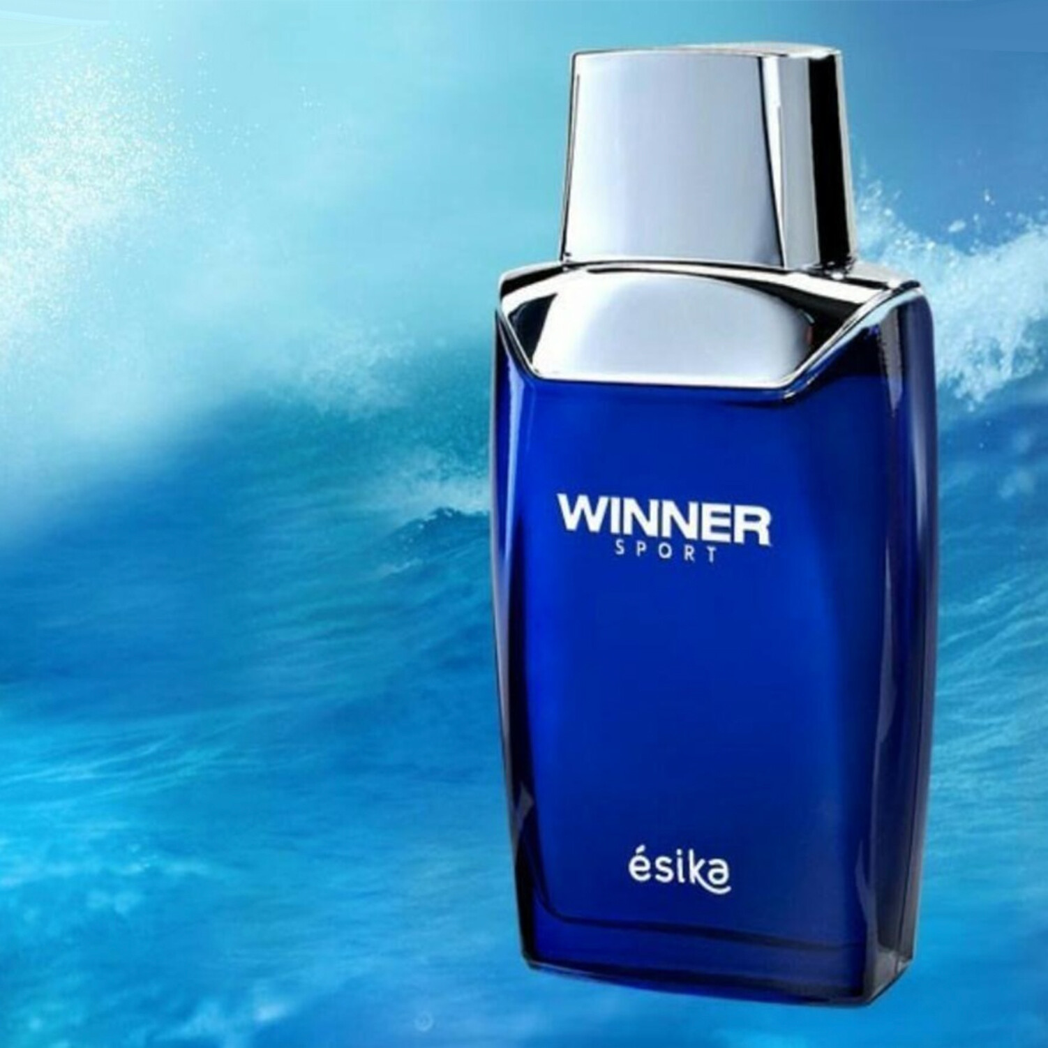 Men Cologne WINNER SPORT by Esika Herbal Aromatic Sage & Cedar 3.4 fl ...