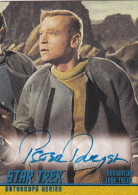 STAR TREK The Original Series (TOS) Autograph A118 Peter Duryea as ...