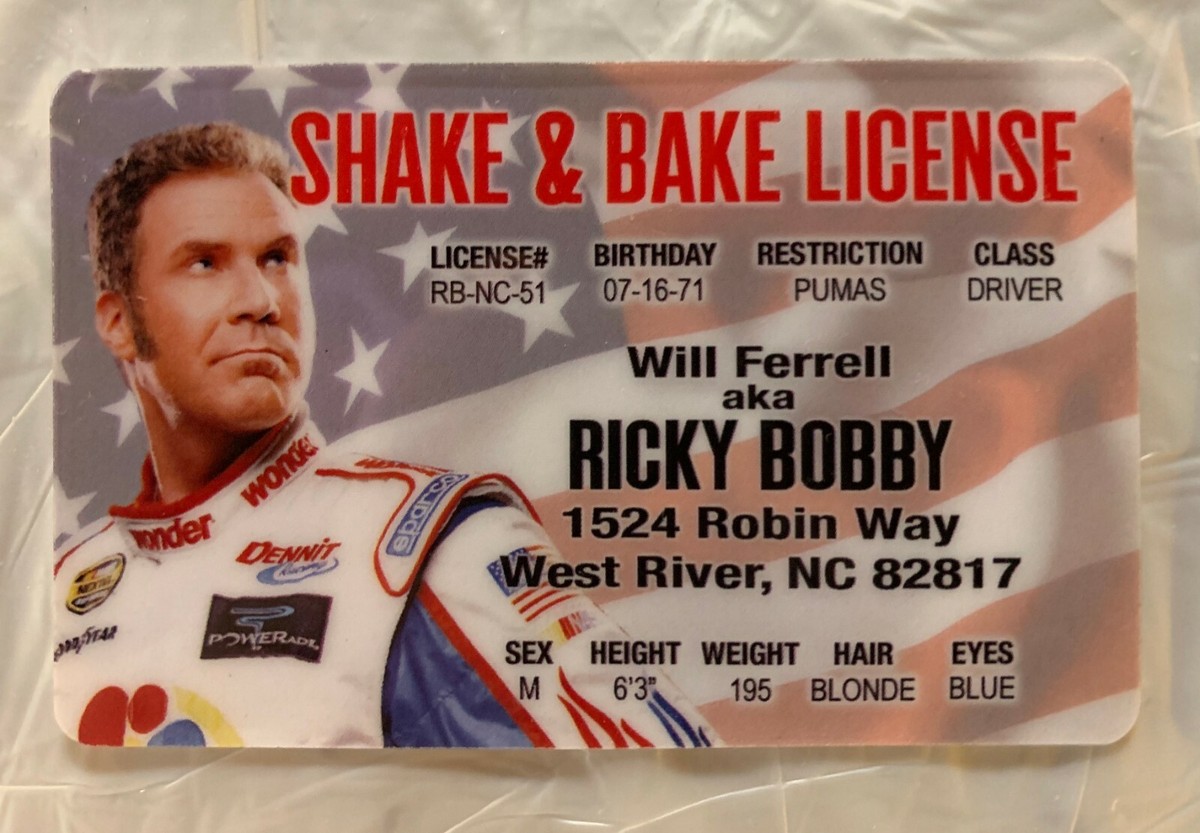 Will Ferrell Shake And Bake Talladega Nights Ricky Bobby Shake N Bake