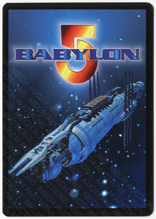 Babylon 5 CCG Crusade Embossed Card Dureena Nafeel Carrie Dobro ...