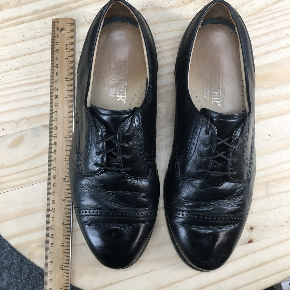 Hanover Shoes Mens 9 EEE Softech Dress Cap Toe Lace Up Oxford Black ...