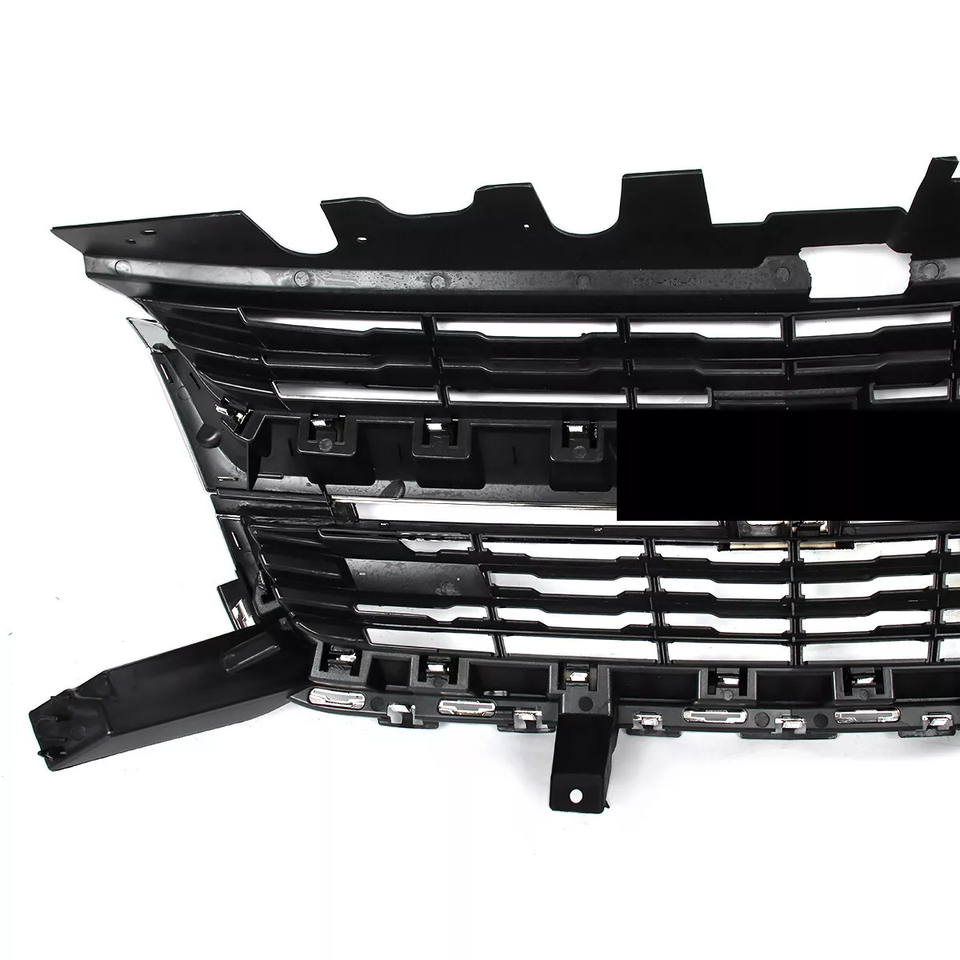 Front Upper Grille Grill W/Chrome Trim For 2015-2020 Chevrolet Colorado ...