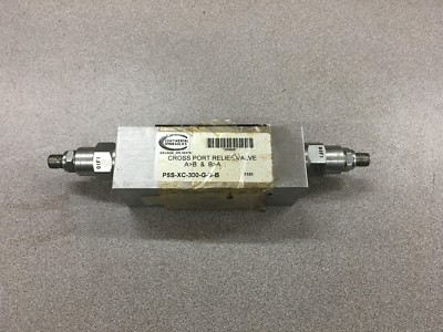 NEW NO BOX CONTINENTAL HYDRAULICS CROSS PORT RELIEF VALVE P5S-XC-300-G ...