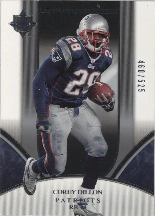 2006 Ultimate Collection Corey Dillon #114 for sale | eBay