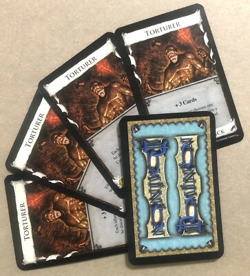 Dominion Intrigue 1st Edition Replacement Cards Part - Torturer | eBay