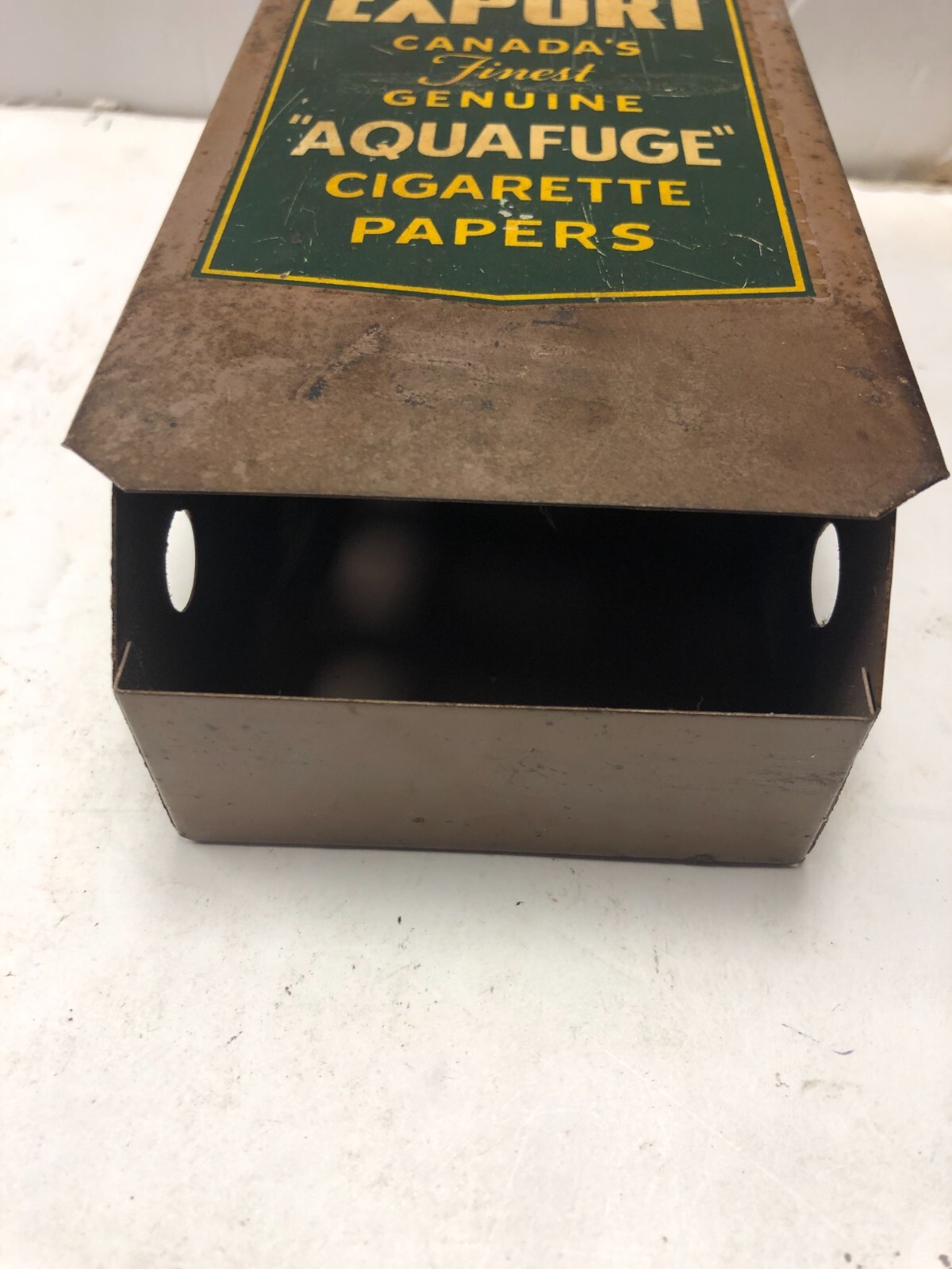 VINTAGE EXPORT AQUAFUGE CIGARETTE PAPER DISPENSER | eBay