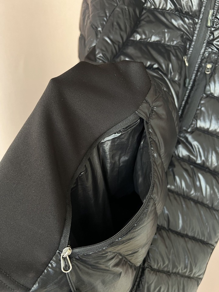 Canada Goose HyBridge Lite Down Jacket Mens Size L/M Full Zip Black ...