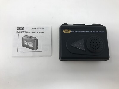 VINTAGE 80'S TOZAJ ATC-333SP STEREO CASSETTE PLAYER W/SPEAKERS, OWNER ...