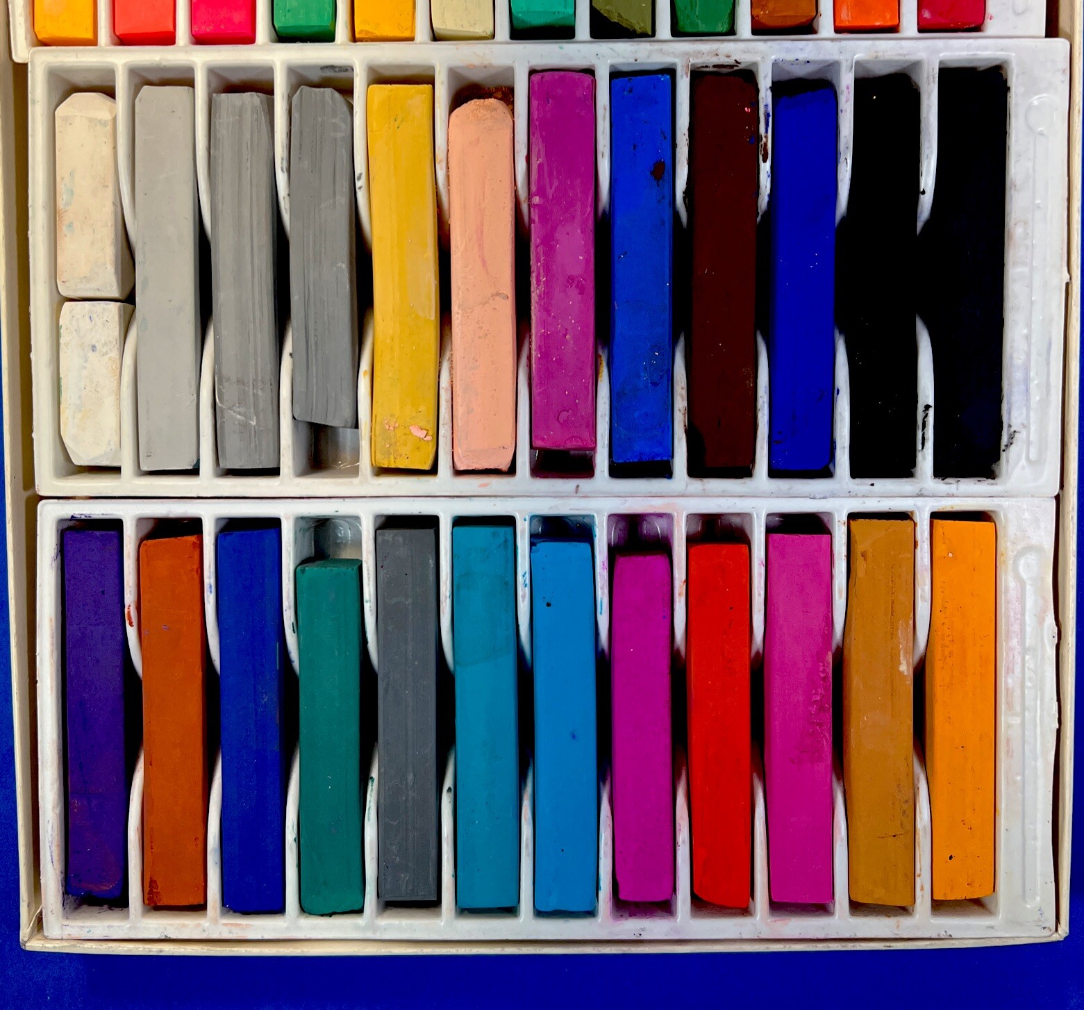 Vintage Art Pastels Weber Costello Alphacolor 48 Square Sticks Complete ...