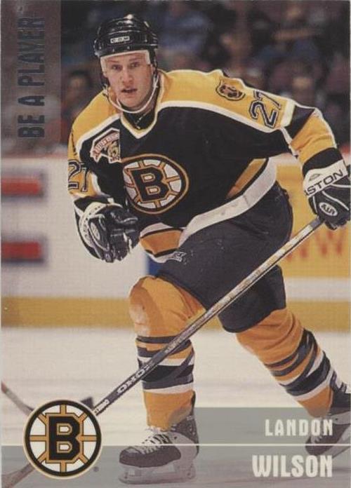 1999-00 In the Game Be A Player Memorabilia - Landon Wilson #143 Silver ...