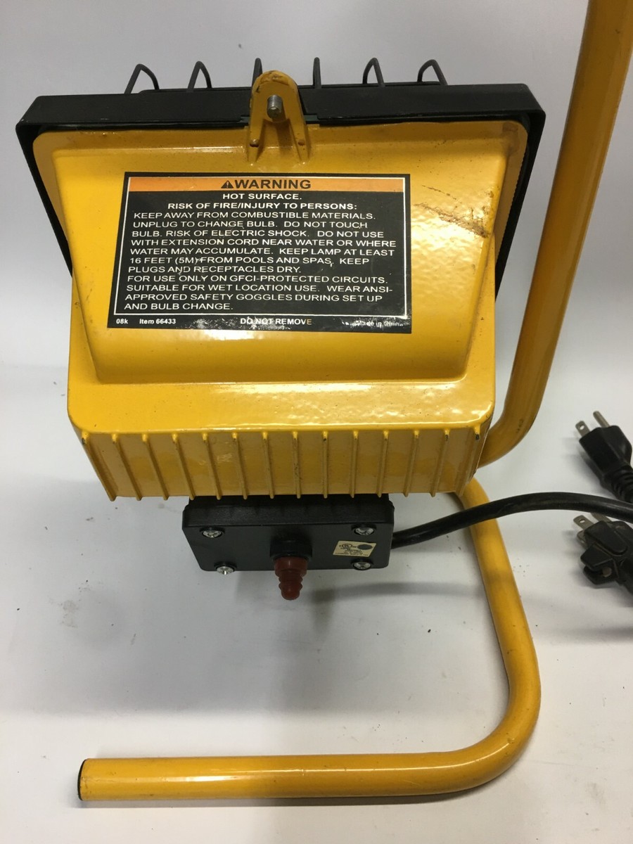 500 Watt Halogen Work Light Replacement Glass E40
