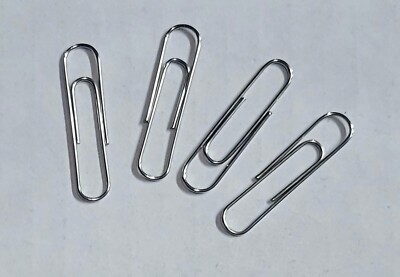 BULK DISCOUNT | (1000) Aspect Small Paper Clips Regular Silver 33mm | eBay
