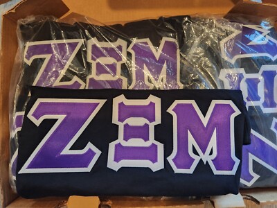 Zeta Xi Mu Fraternity Letter Shirts | eBay