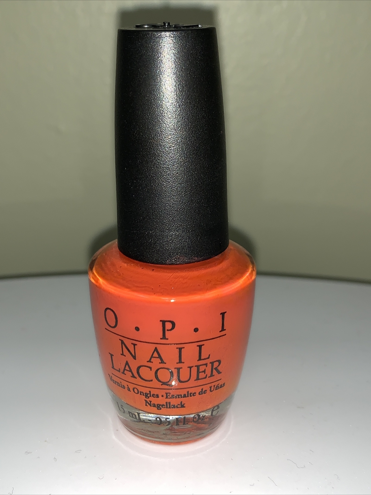 OPI Nail Lacquer "NL B84 ON THE SAME PAIGE" BRIGHT PAIR COLLECTION 2009 ...