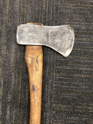 VINTAGE (marked M 3 1/2) Axe WITH 36" HANDLE | eBay