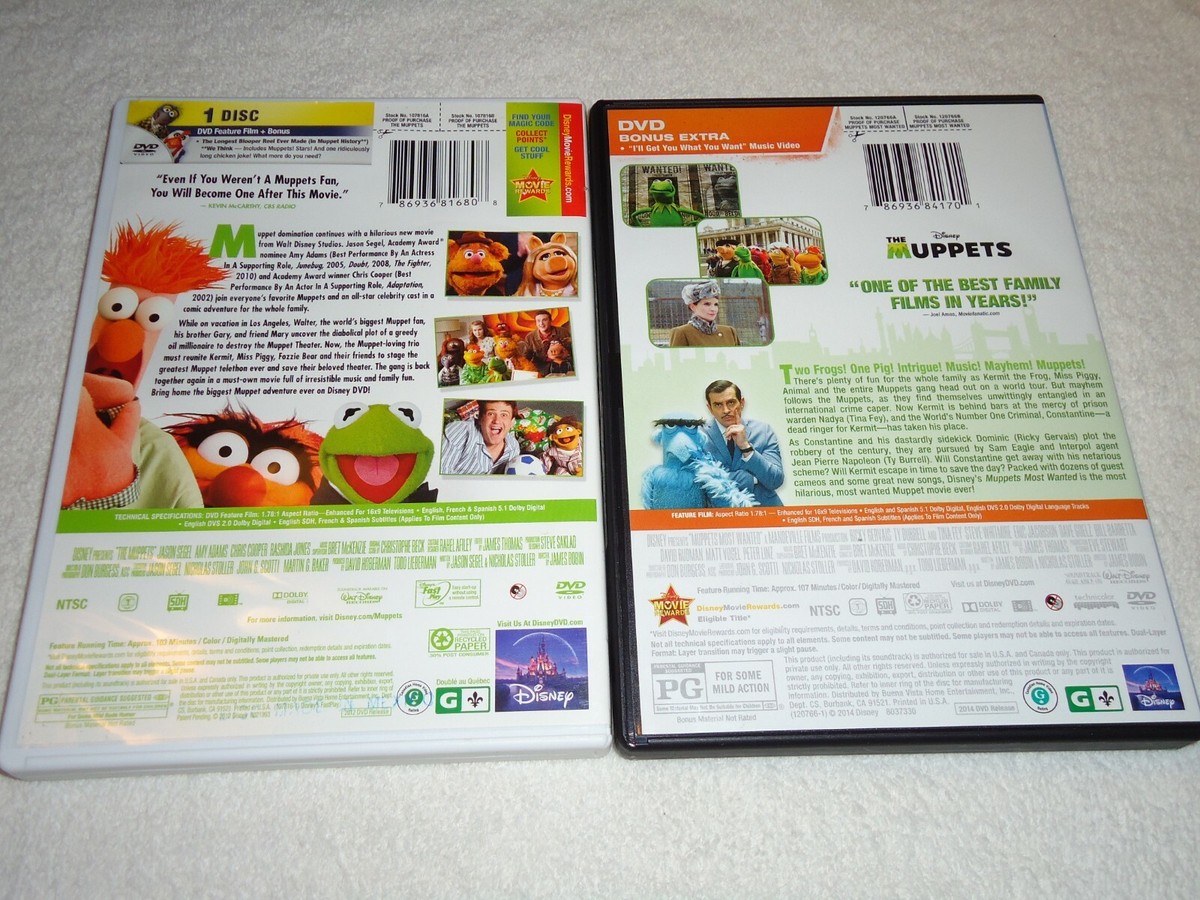 Muppets Most Wanted Dvd Ebay