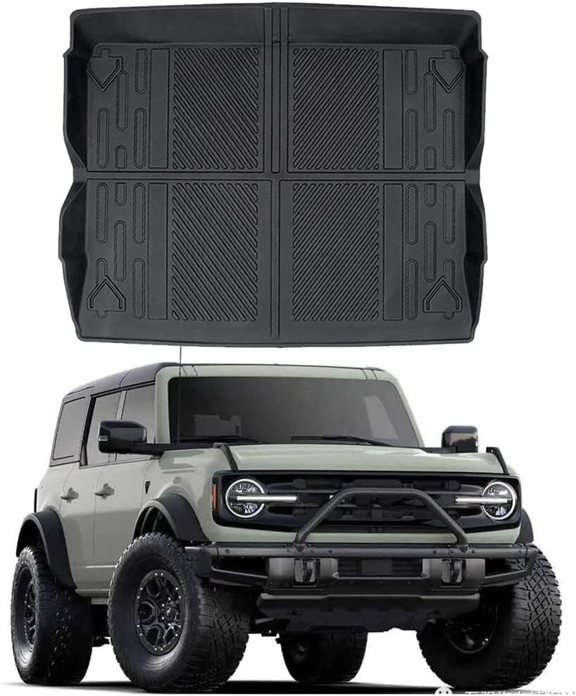 2021-2023 Bronco 4-Door OE Genuine Ford Rear Cargo Trunk Rubber Floor ...