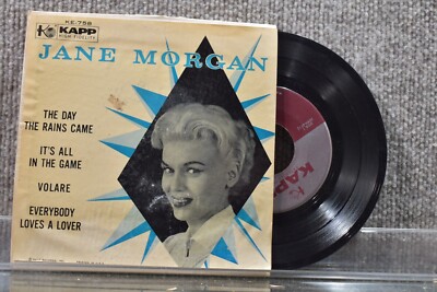 Jane Morgan "Jane Morgan" Kapp Records 1958 | eBay