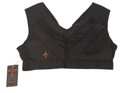 Tommie Copper Pro-Grade BLACK Women's Shoulder Support Bra -Posture ...