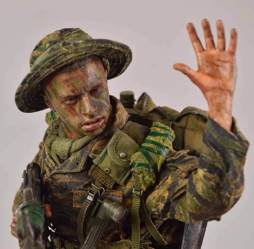 POINT MAN-1/6 Scale US Army LRRP in Vietnam-PRO BUILT | eBay