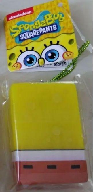 SpongeBob Mascot Ball Chain Soft Vinyl Mascot - Approximately 5cm Tall ...