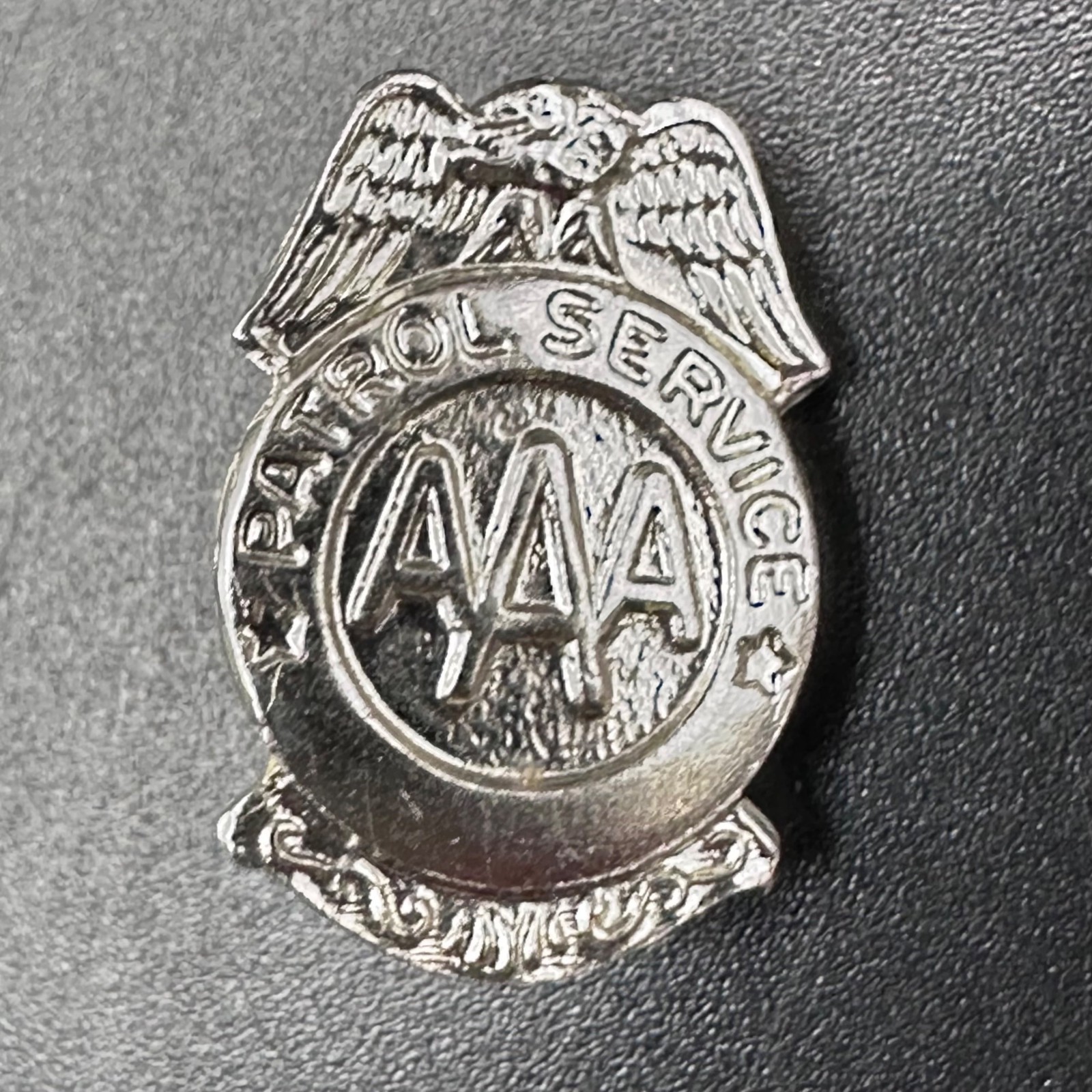 Vintage AAA Patrol Service Pins Badges Green Sergeant Silver Tone Lot ...