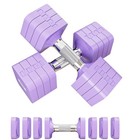 20 LBS Dumbbells Adjustable Hand Weights for Women Men, 4 in 1 Free ...