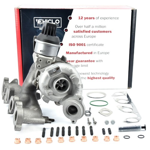Turbocharger 53039700207 Audi Skoda Volkswagen 1968 ccm 125 kW 170 BHP ...