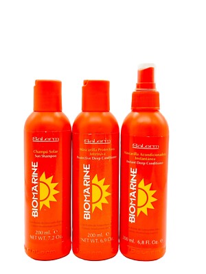 Salerm Biomarine Sun Shampoo, Deep Conditioner & Instant Deep ...